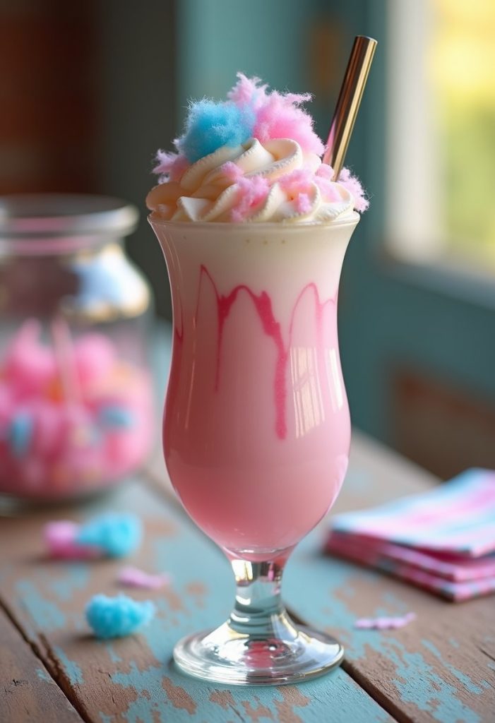 Cotton Candy Milkshake Recipe – PlatterJoy