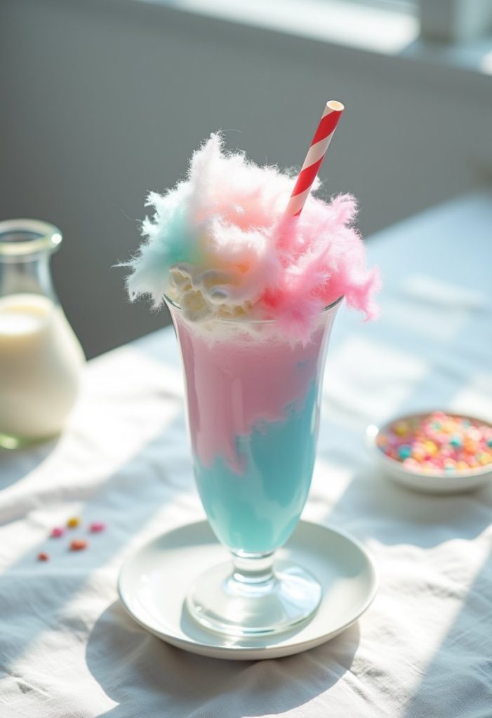 Cotton Candy Milkshake Recipe – PlatterJoy