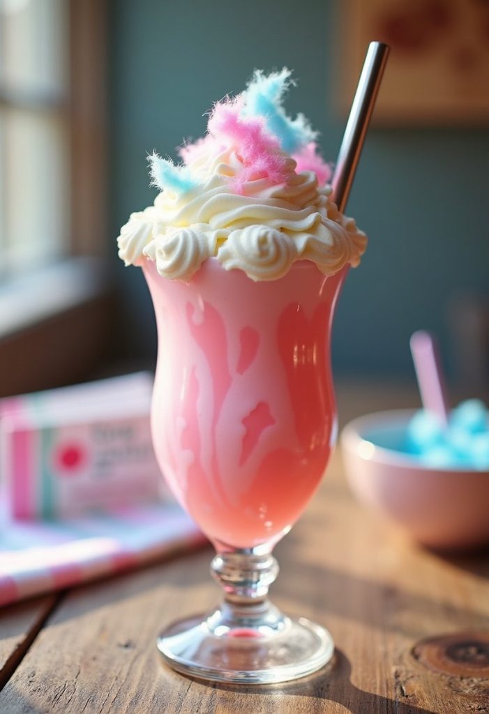 Cotton Candy Milkshake Recipe – PlatterJoy